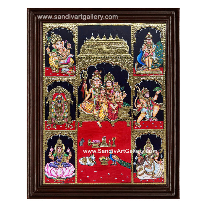 Authentic Customised Pooja Room Tanjore Painting online| Best Quality ...