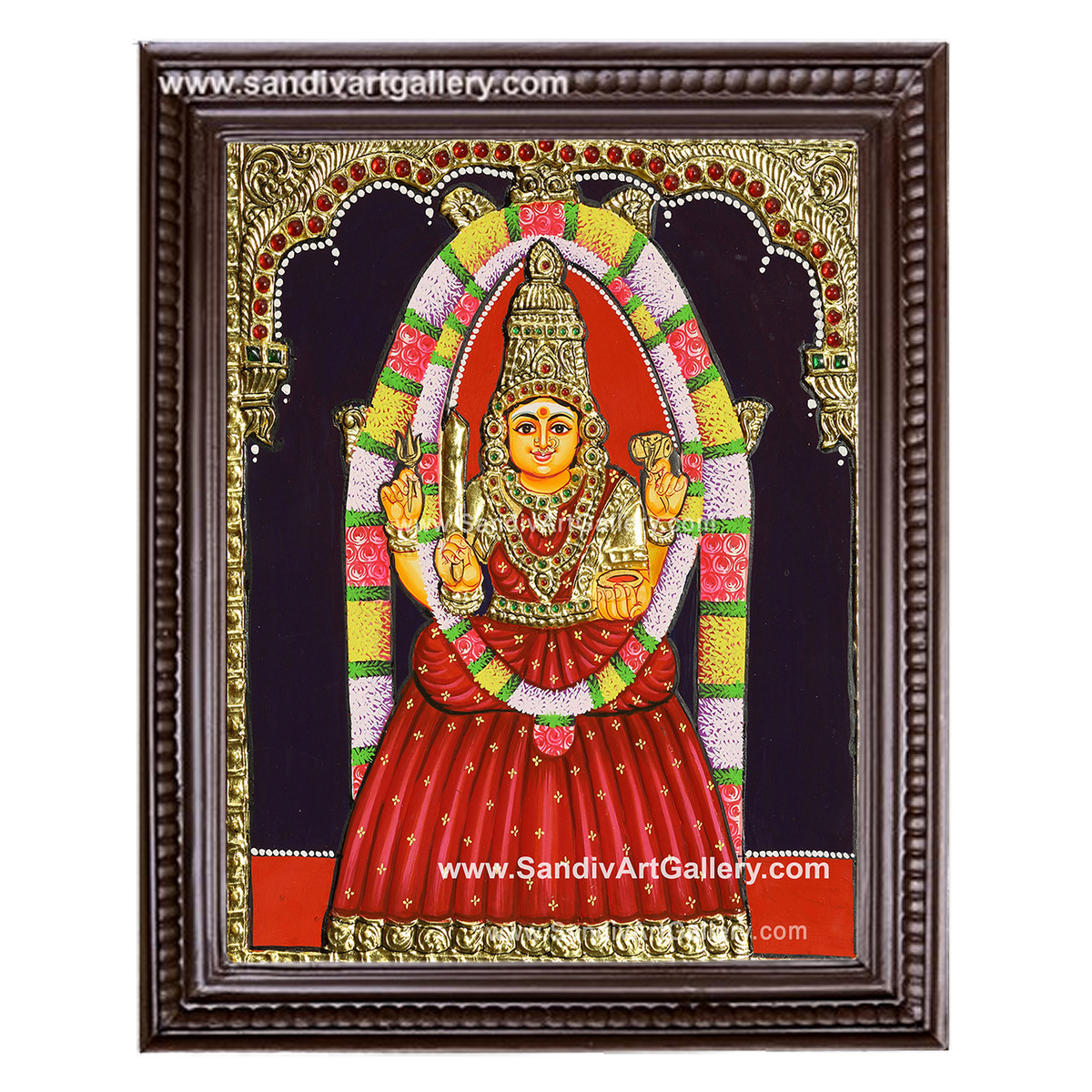 Authentic Amman Tanjore Painting online| Best Quality and Price ...